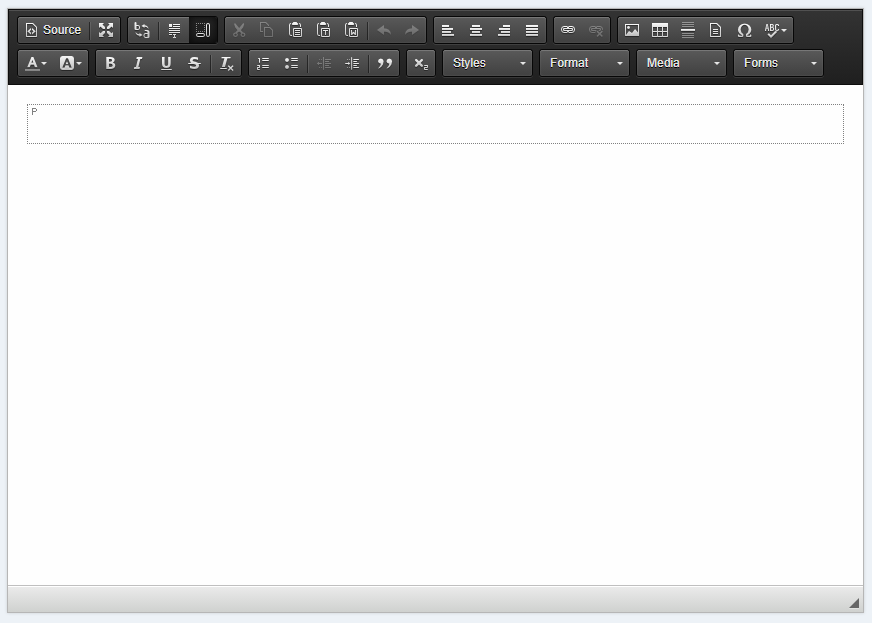 WYSIWYG Editor - The Basics